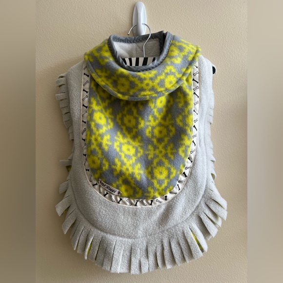 Pet Raggs | Dog | Designer Handmade Fleece Jacket With Collar | Poshmark